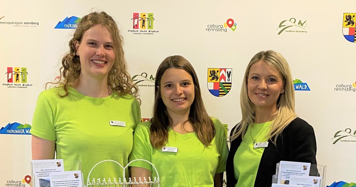 Landkreis warb auf der RAM um Nachwuchskräfte | Landkreis Sonneberg